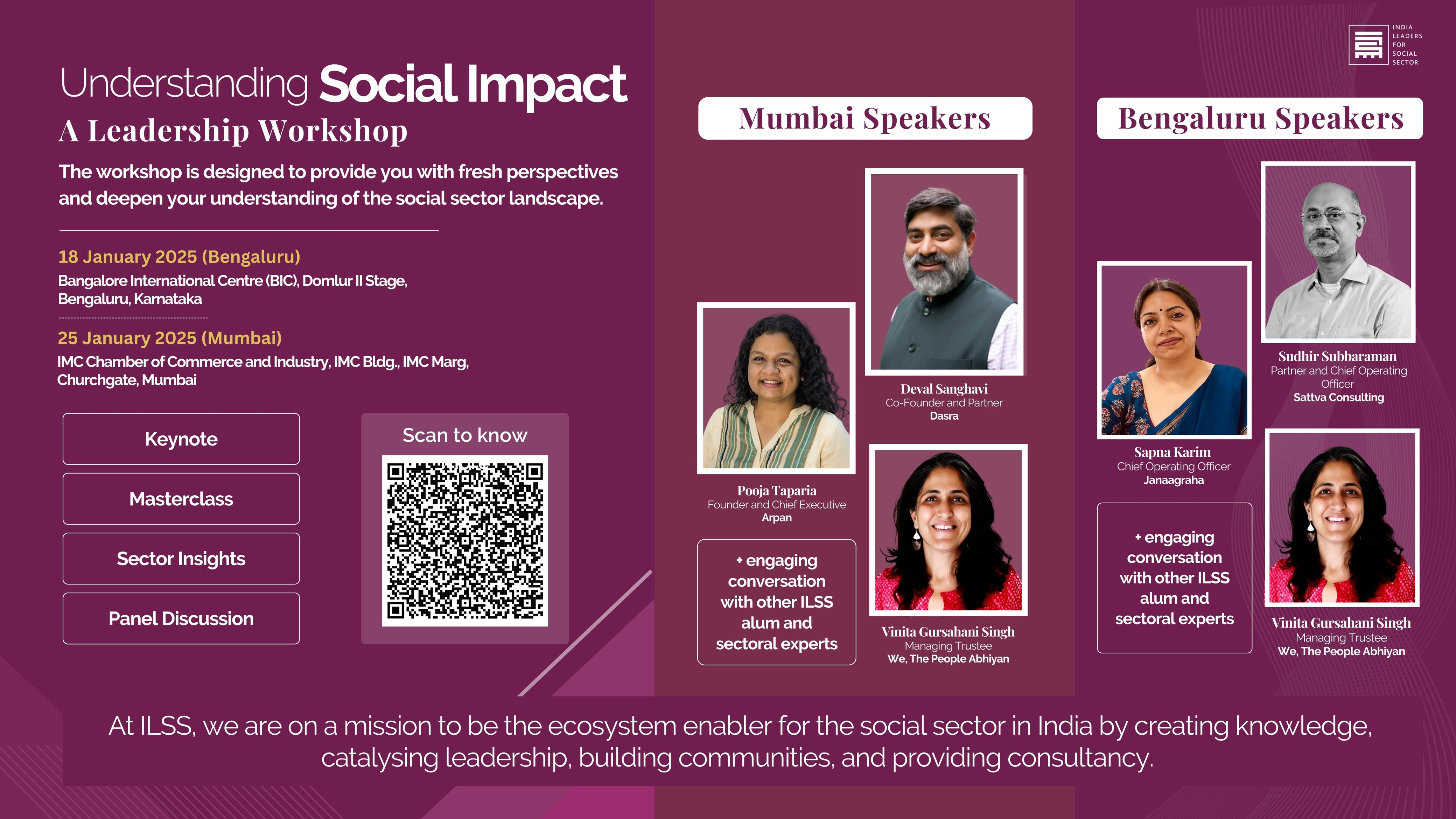 Understanding Social Impact: A Leadership Workshop - India Leaders for ...